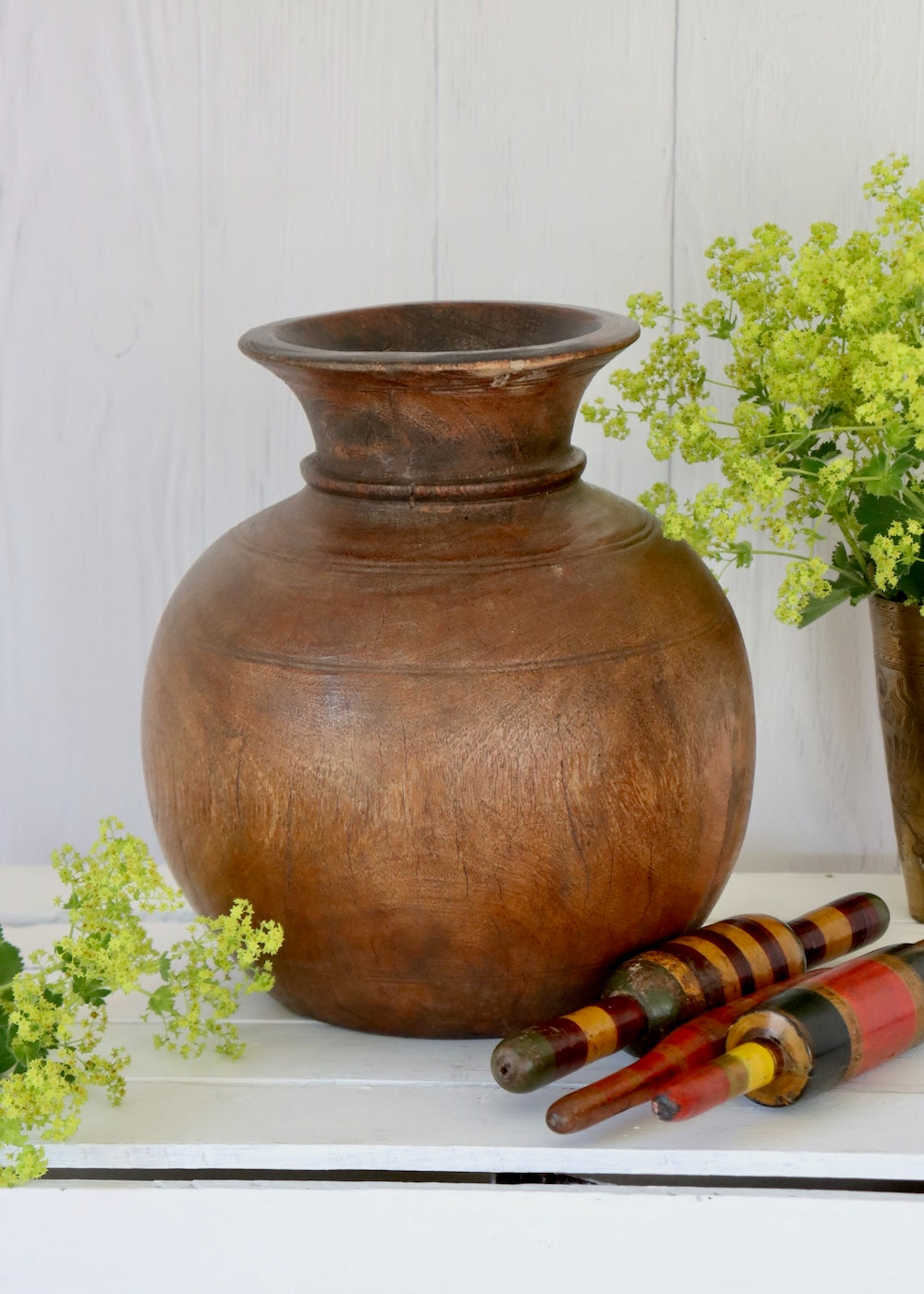 Decorative Wooden Pot - 36
