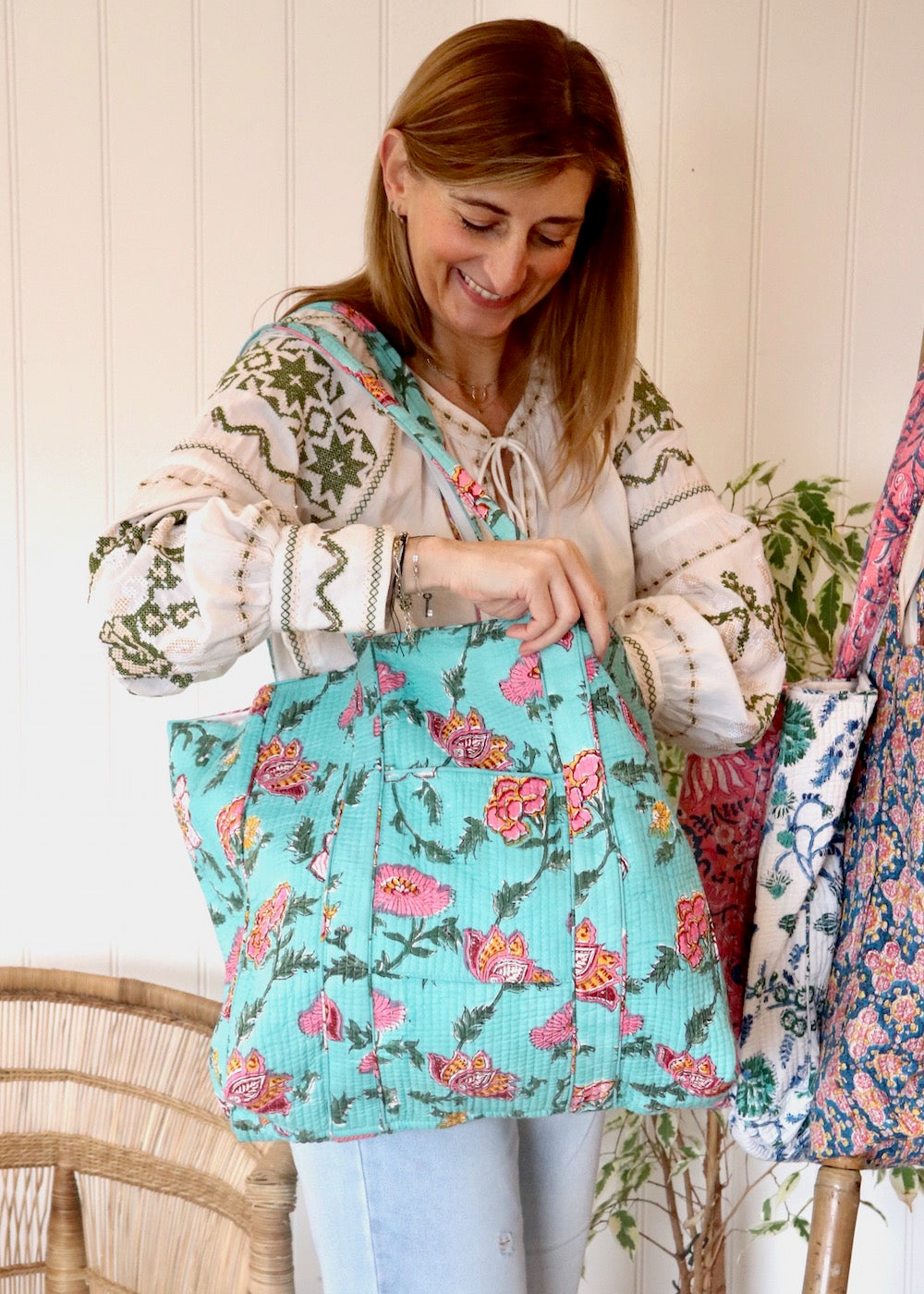 Block Print Bags – ibbi direct